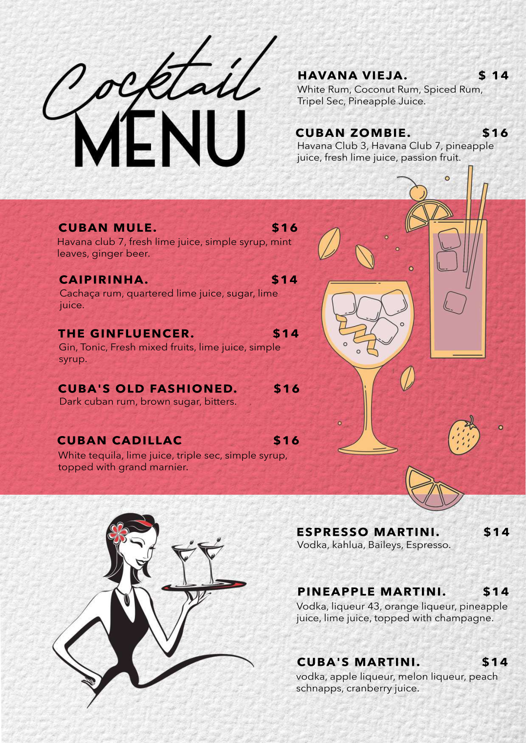 Cocktails – Cuba's Cookin'